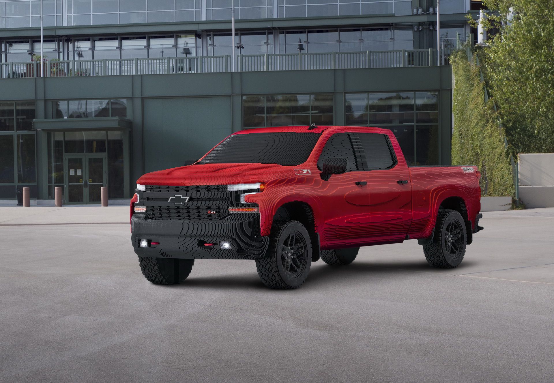Chevrolet Silverado z klocków Lego. Wymiary, waga, dane