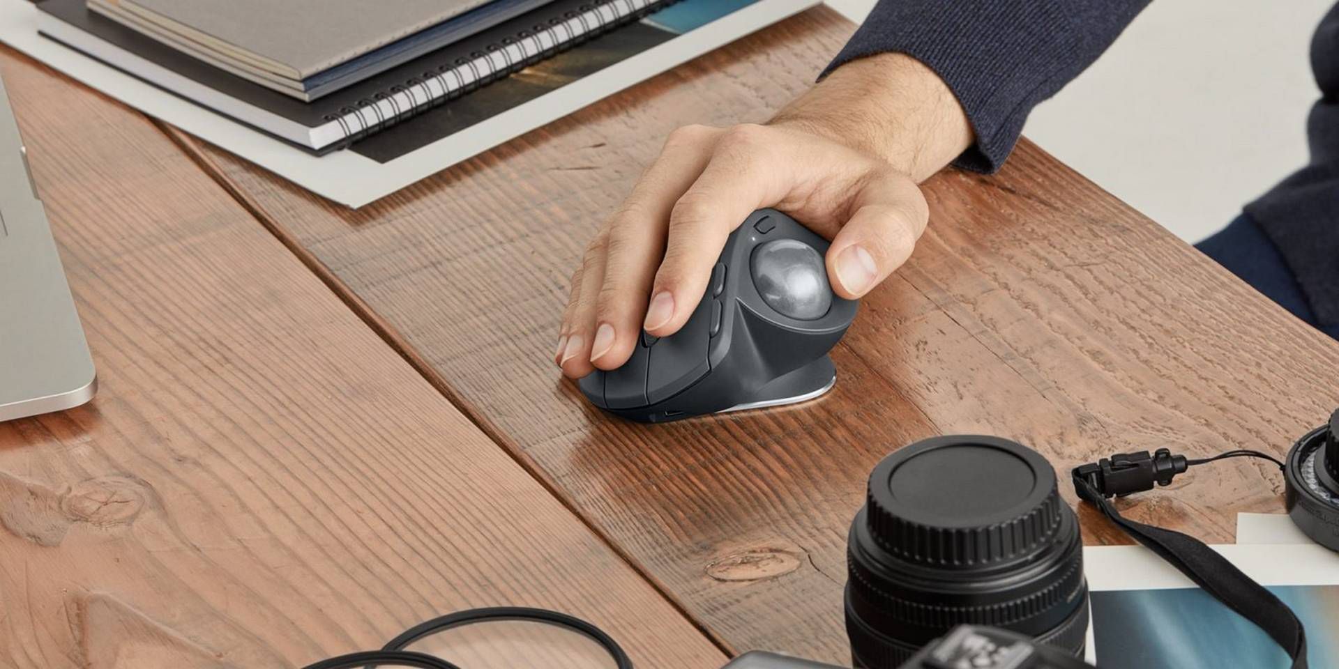 Bezprzewodowy trackball Logitech MX Ergo. Doskonały sprzęt dla ...
