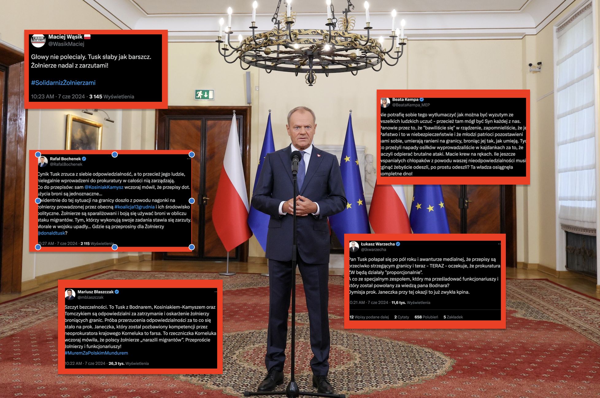 Oświadczenie Tuska. Reakcja opozycji miażdżąca