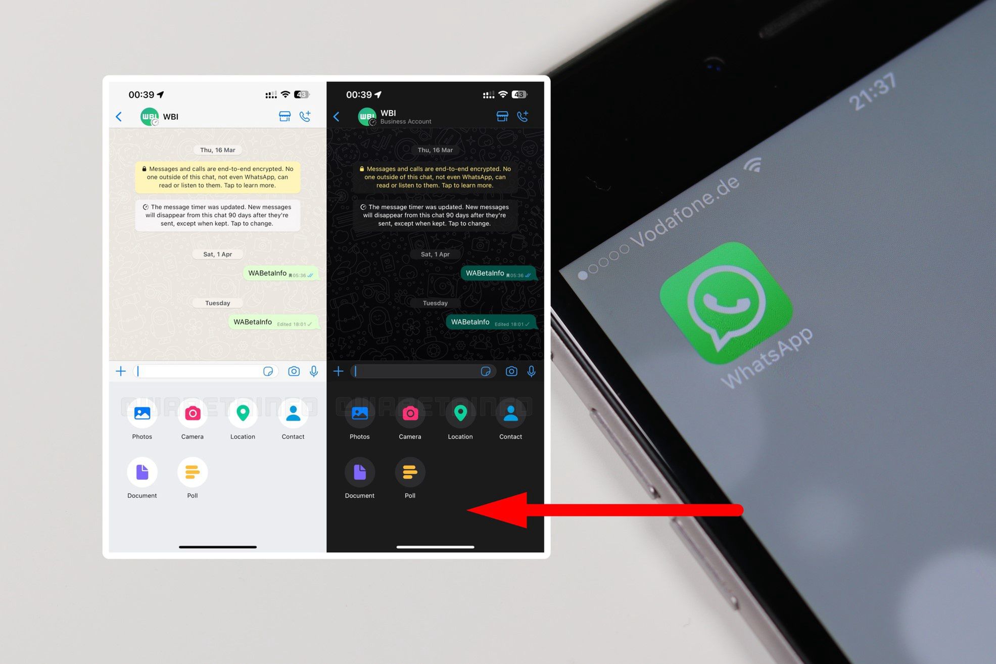 WhatsApp przeprojektował menu. Tak wygląda po zmianie
