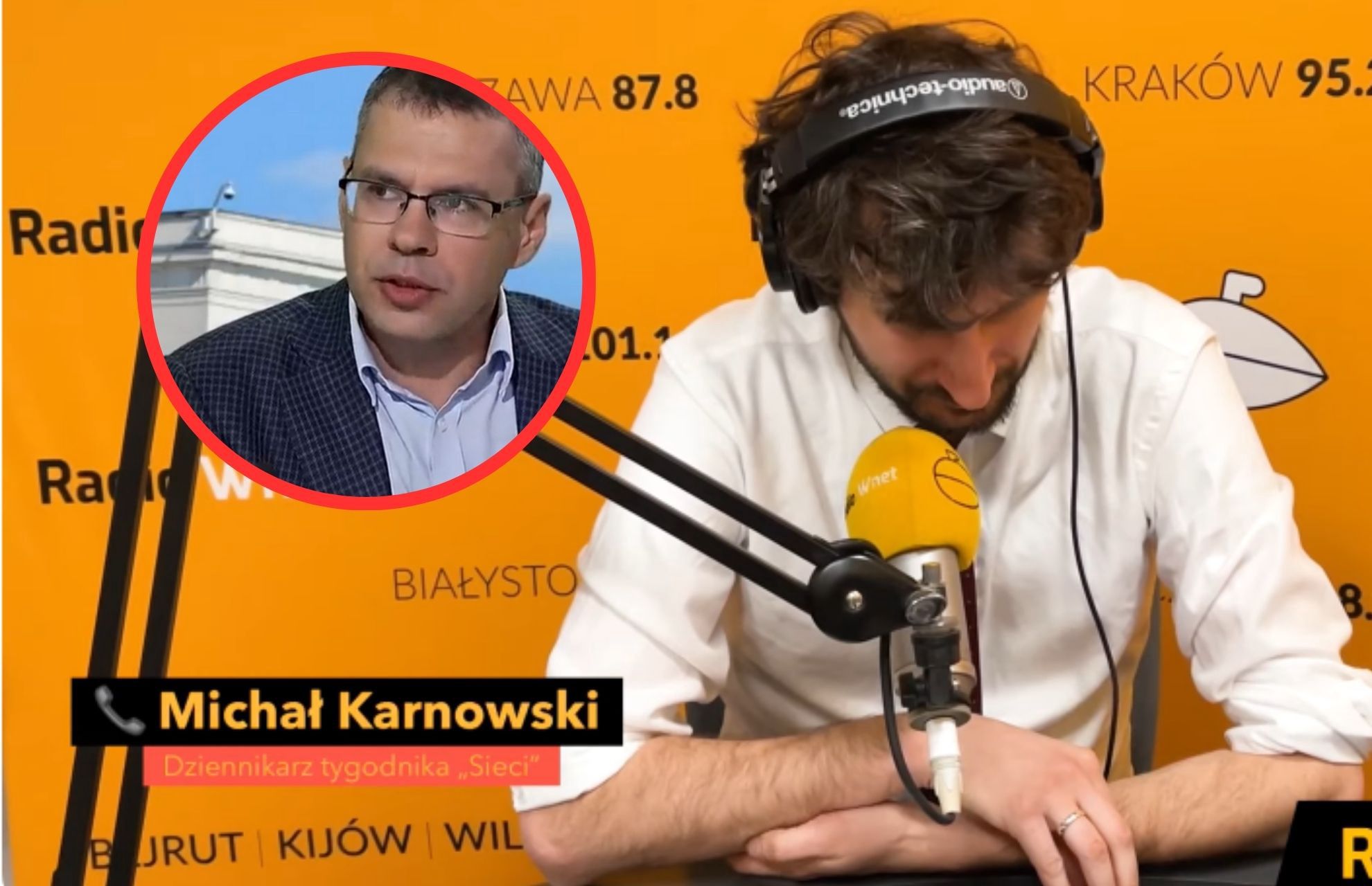 Michał Karnowski połączył się z radiem. Skandaliczne słowa