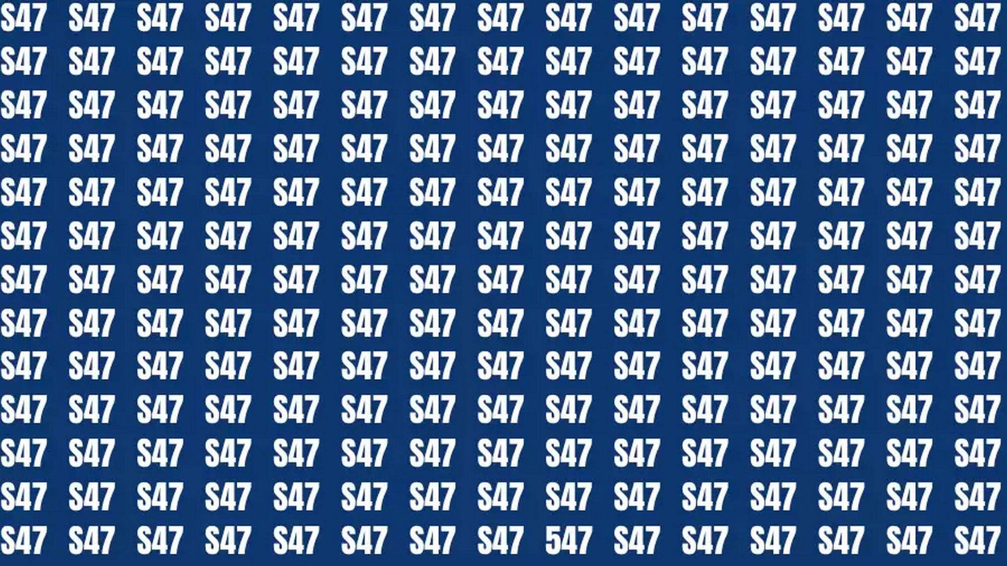Find the hidden number: Test your observation skills in 13 seconds Find the hidden number: Test your observation skills in 13 seconds