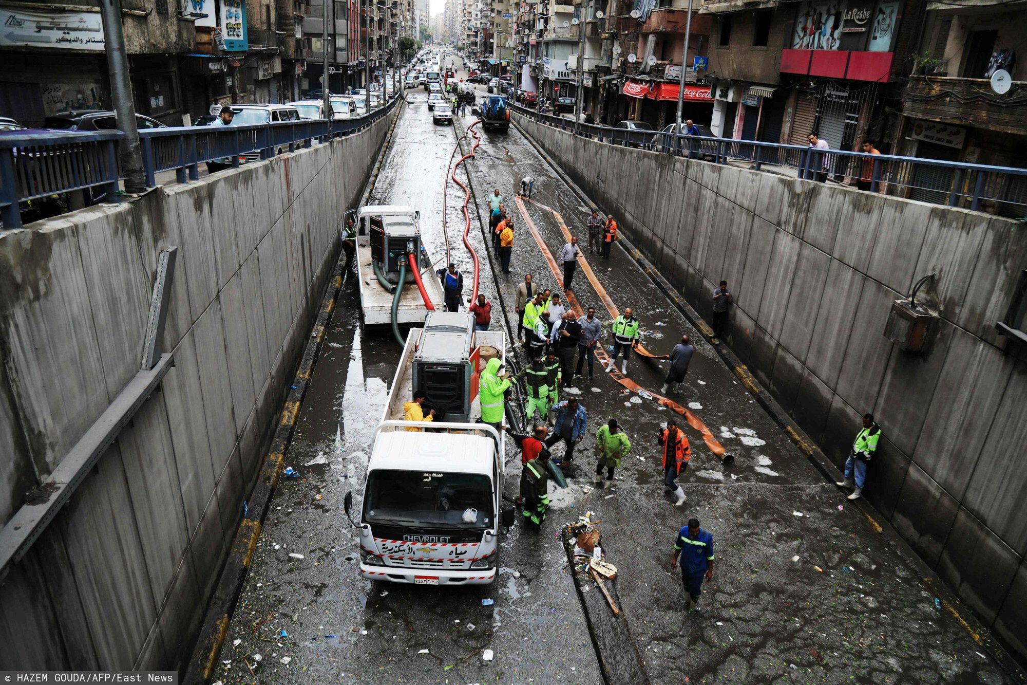 Alexandria paralyzed by storms: Emergency declared across city