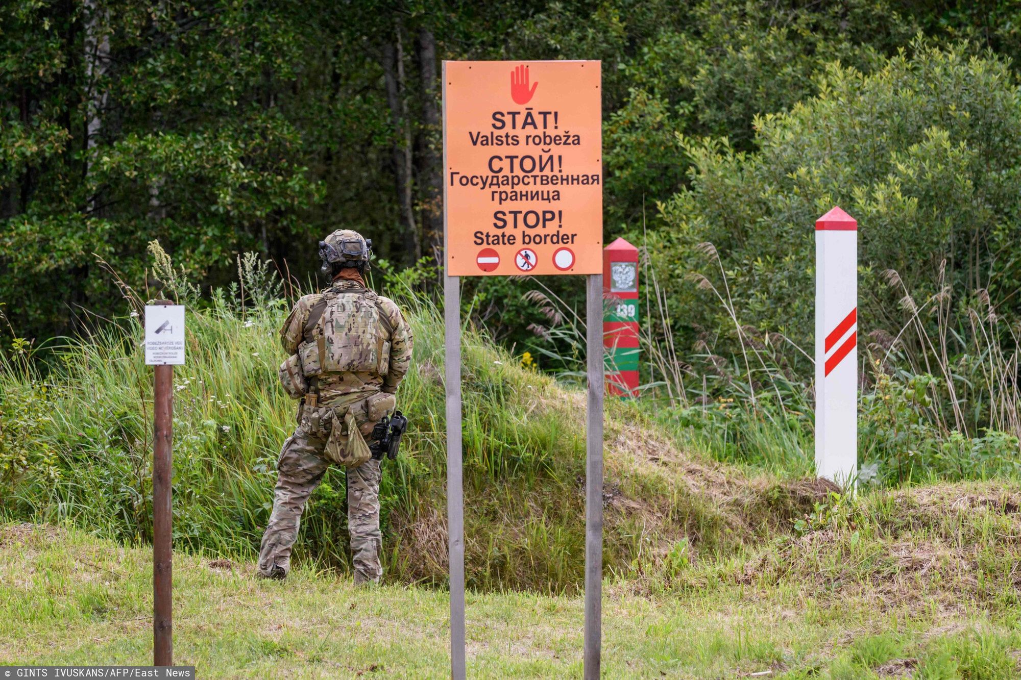 Incydent na granicy Łotwy. Od razu zawiadomili Kreml