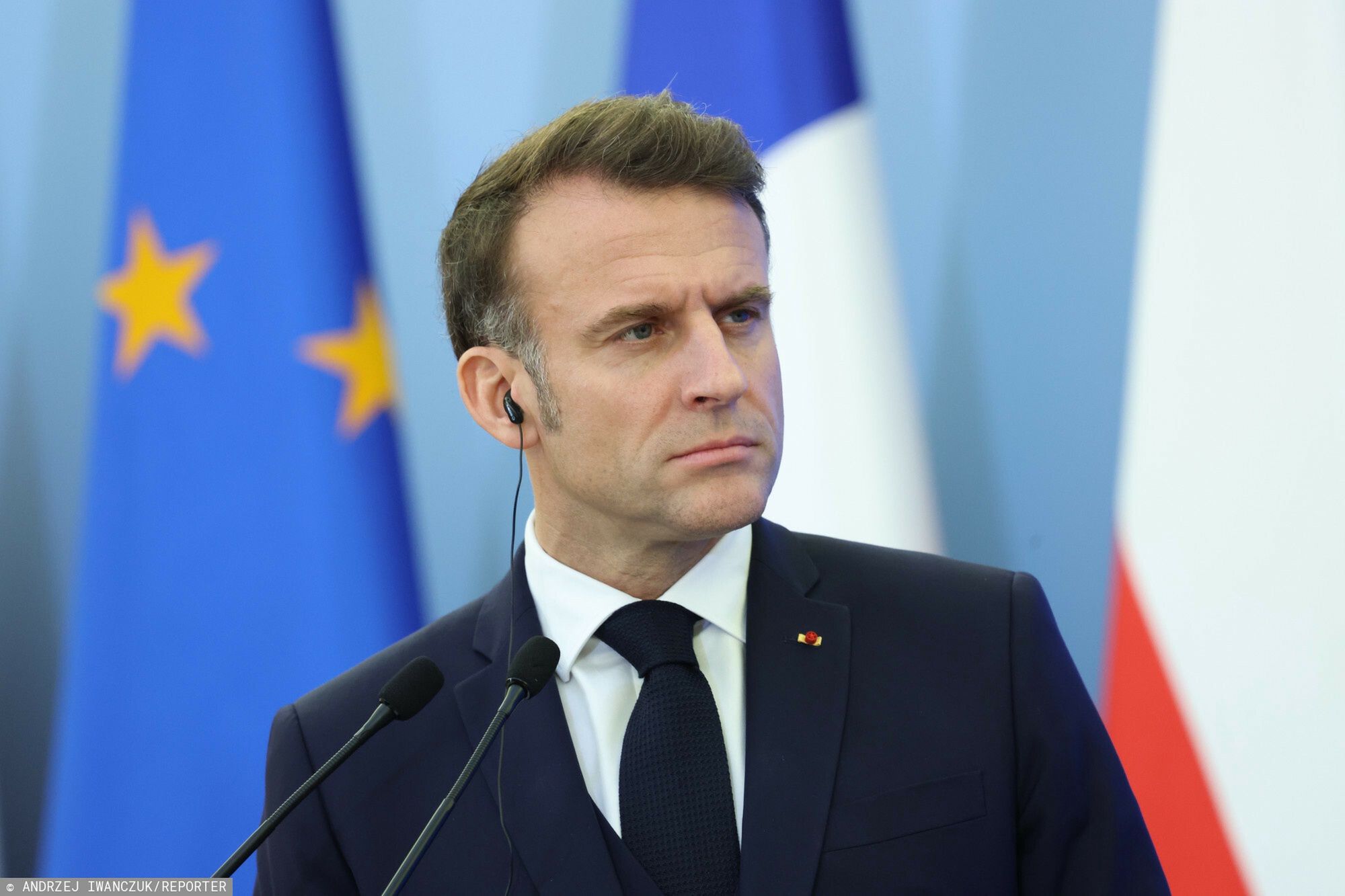 Macron calls for US collaboration to secure Ukraine's future