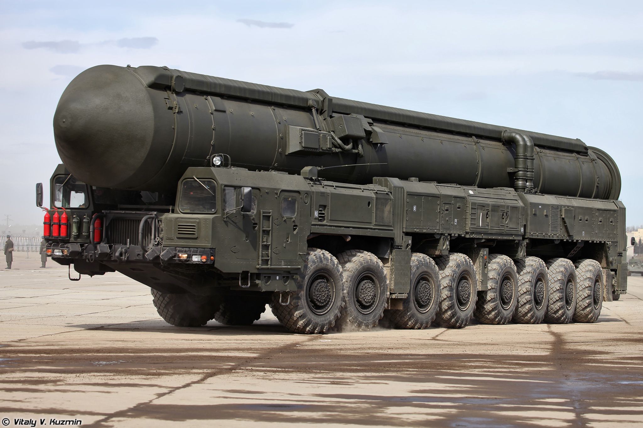 Belarus produziert Abschussrampen für russische Raketen