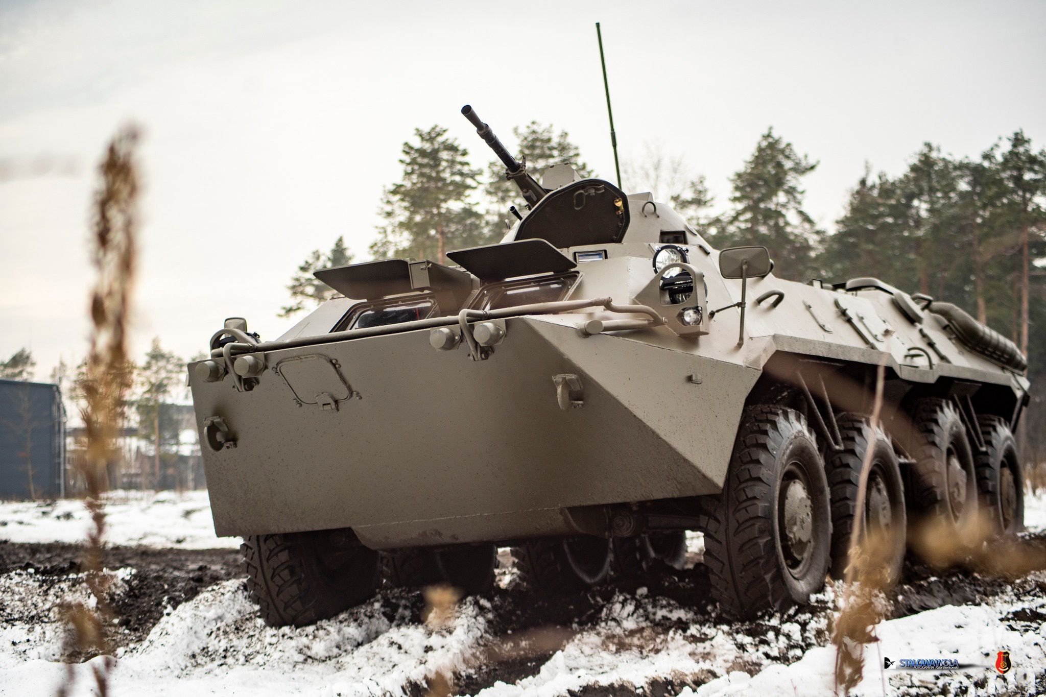 Polish firm revamps soviet-era BTR-70s for Ukrainian defense