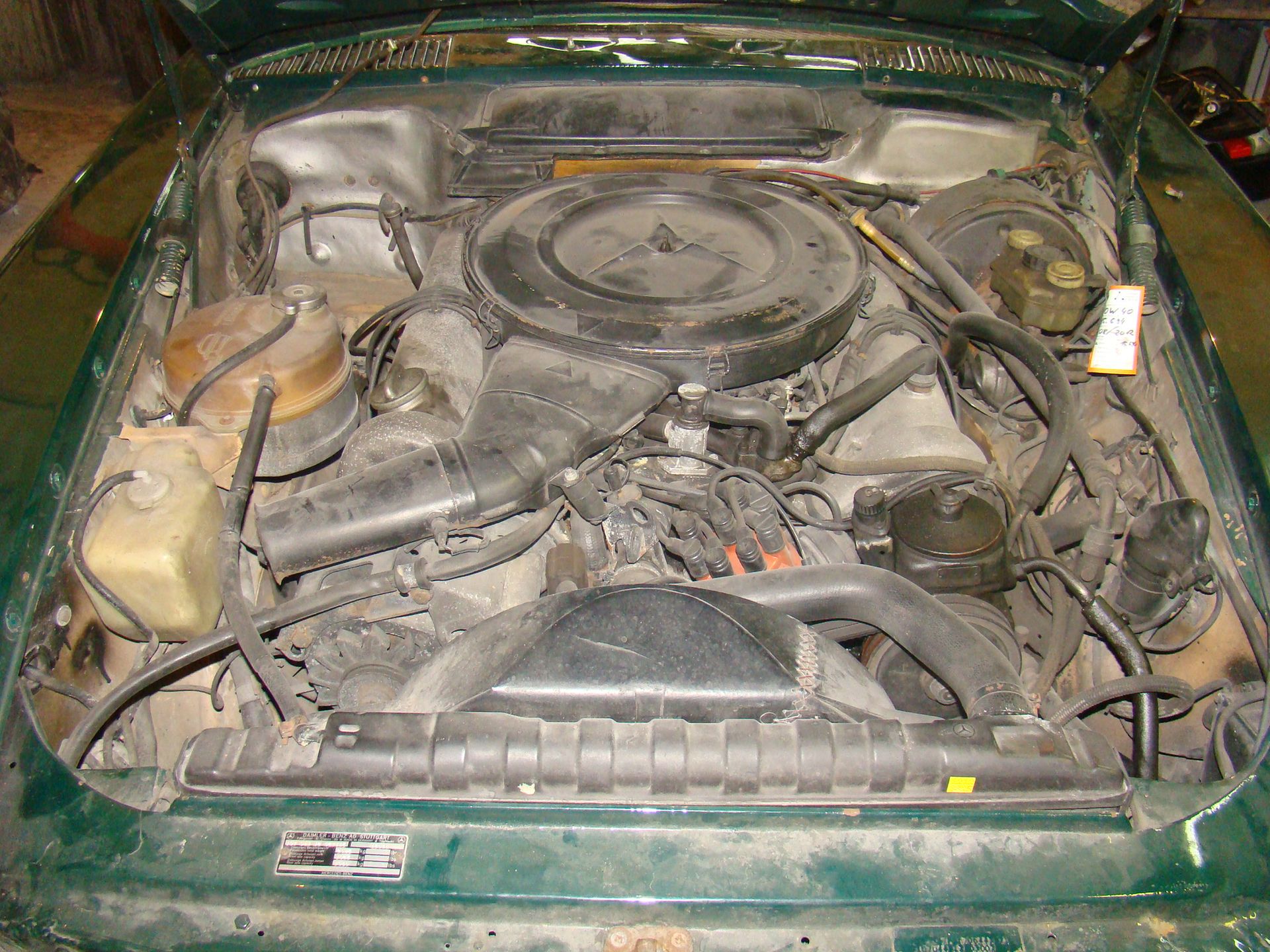 Mercedes 450 SL (R107) - silnik M117