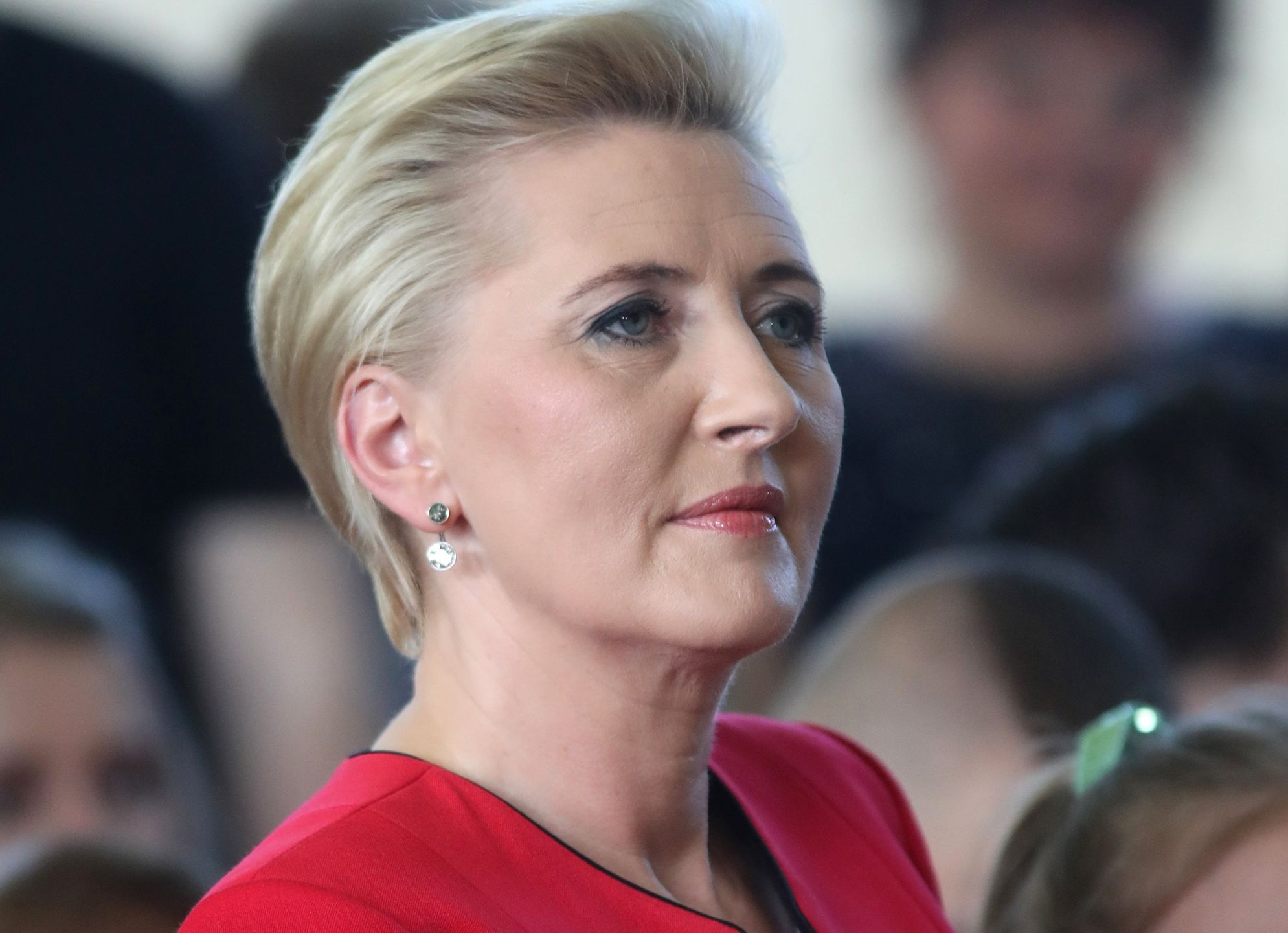 Agata Duda stawia na temperamentne stylizacje. W garderobie pierwszej ...