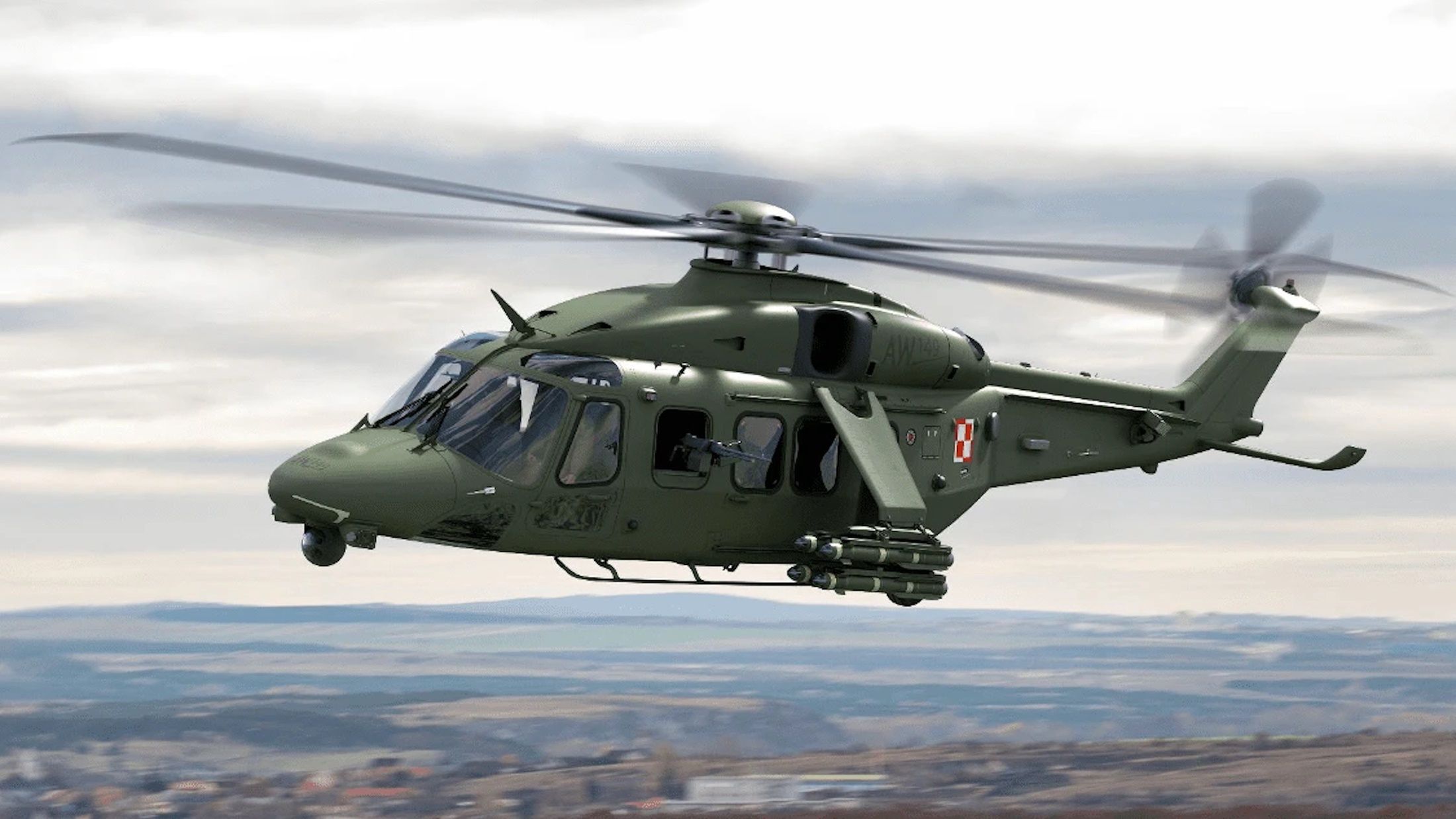 Śmigłowce AW-149 dla Wojska Polskiego. Pierwsze maszyny trafią do żołnierzy