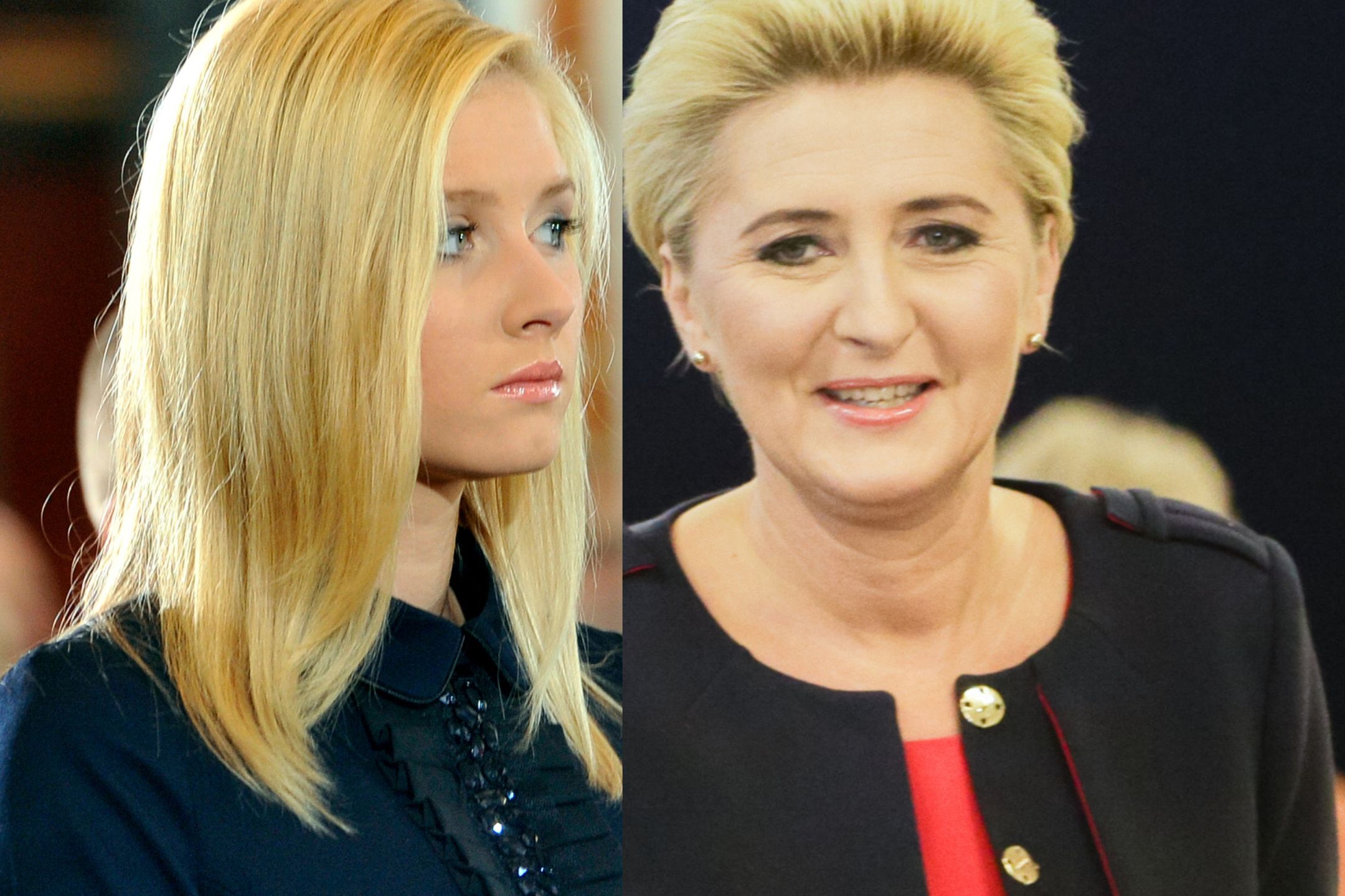 Zdjęcie Agaty Dudy z młodości. Kinga wygląda jak je kopia