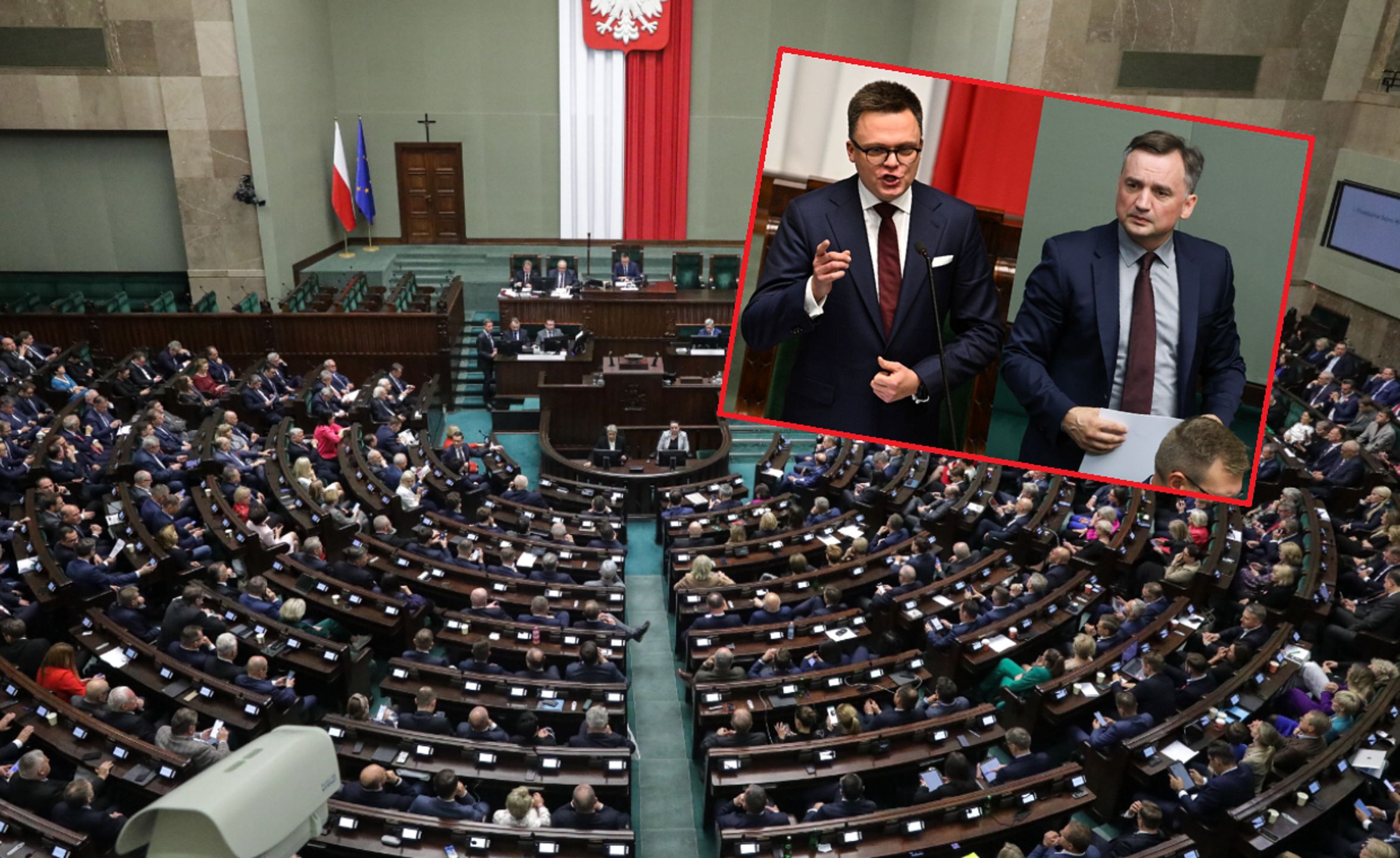 Wielka awantura w Sejmie. Krzyki na mównicy, skandowanie