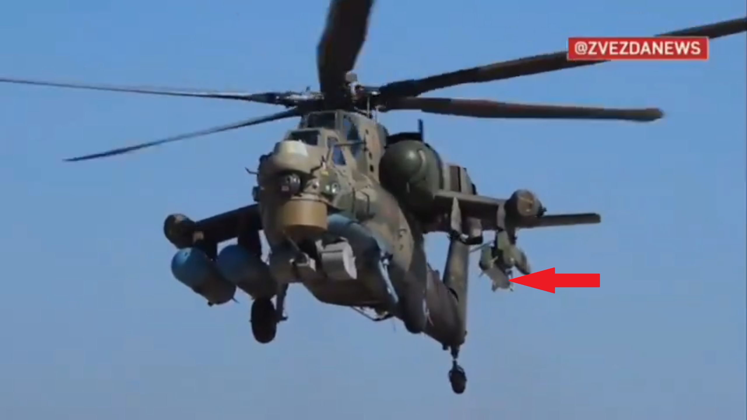 Russia unveils cutting-edge missile tech on Night Hunter helicopter