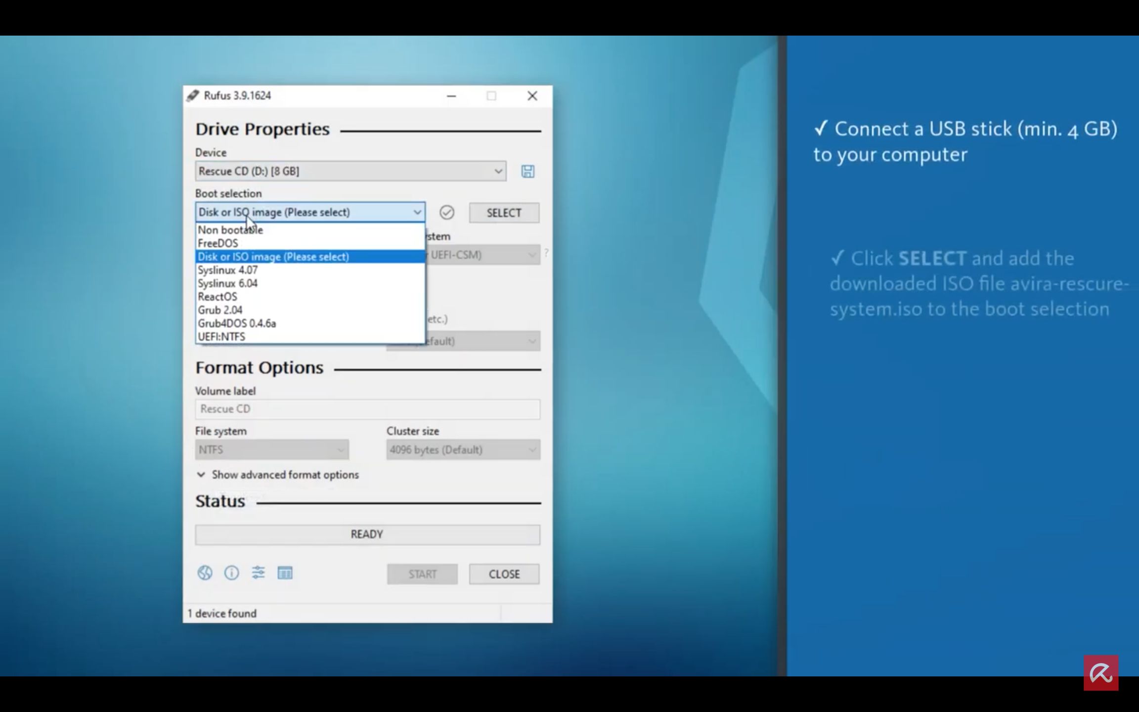 Avira Rescue System 03.2022 - dobreprogramy