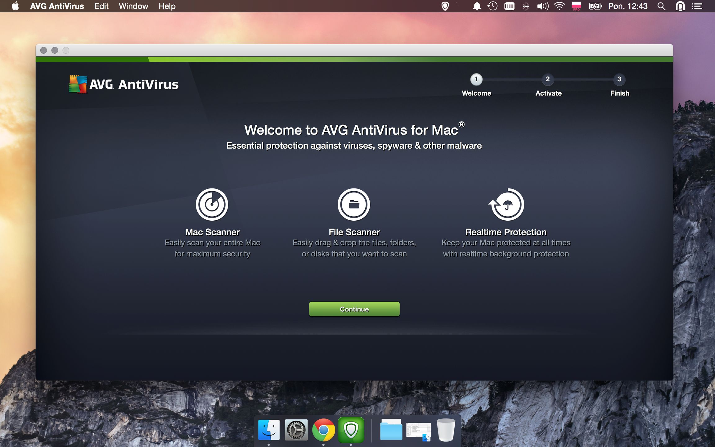 AVG AntiVirus 17.4 (macOS) - dobreprogramy