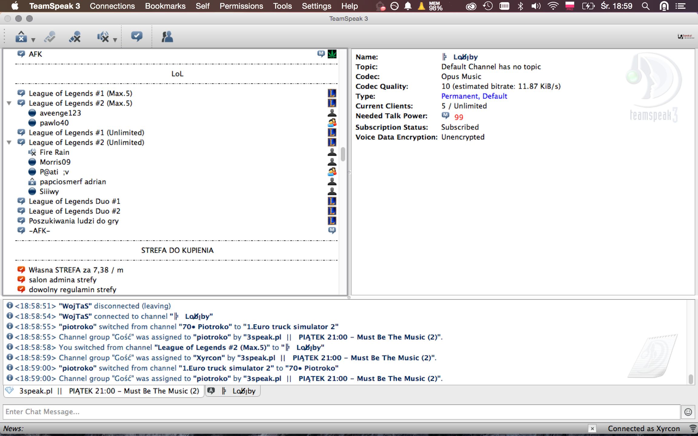 TeamSpeak 3.5.6 (macOS) - dobreprogramy