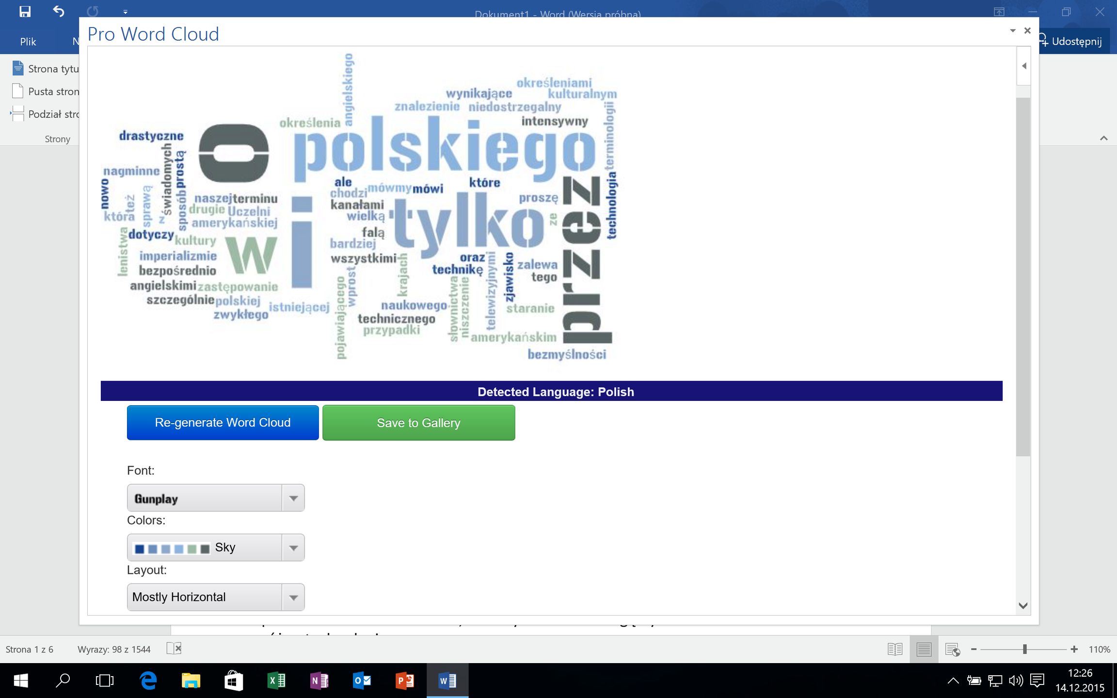 Pro Word Cloud 1.0.0.3 - dobreprogramy