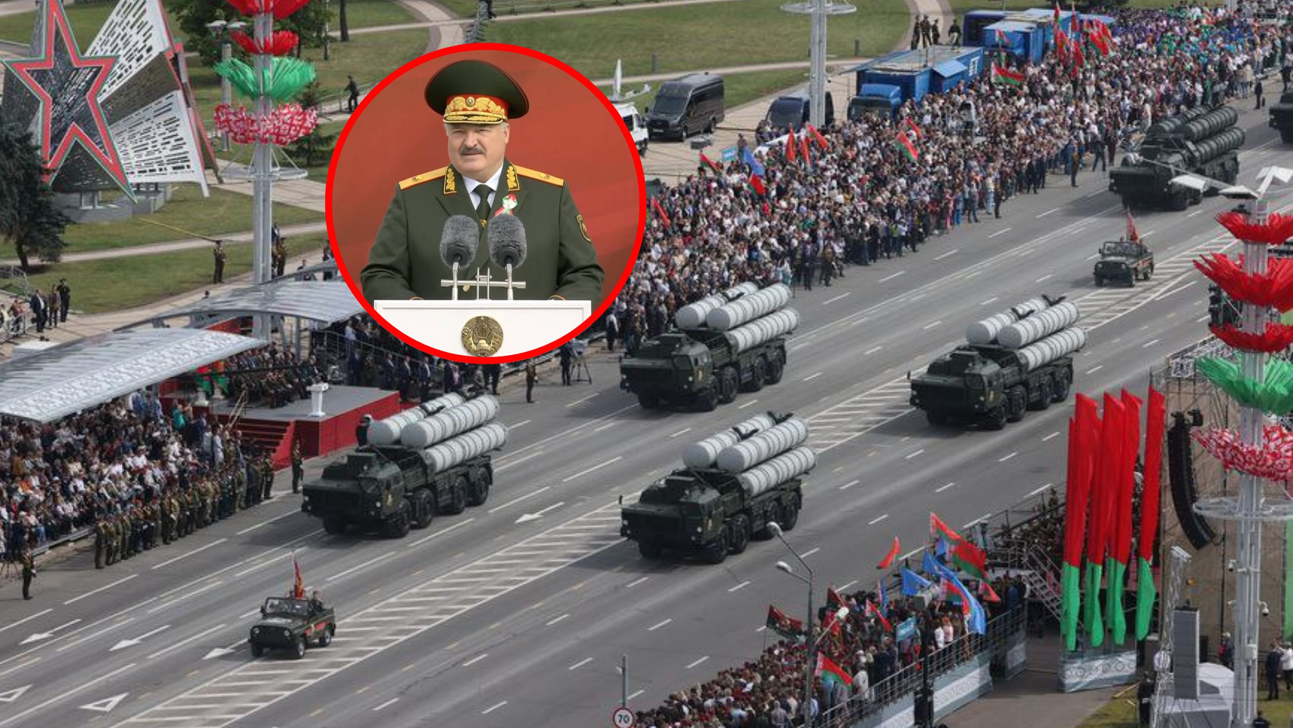 Belarus military parade: Tanks roll through Minsk on independence day