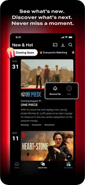 Netflix 16.48.0 (iOS) - dobreprogramy