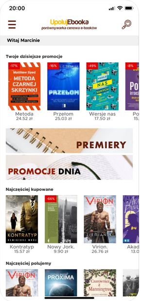UpolujEbooka (iOS) - dobreprogramy