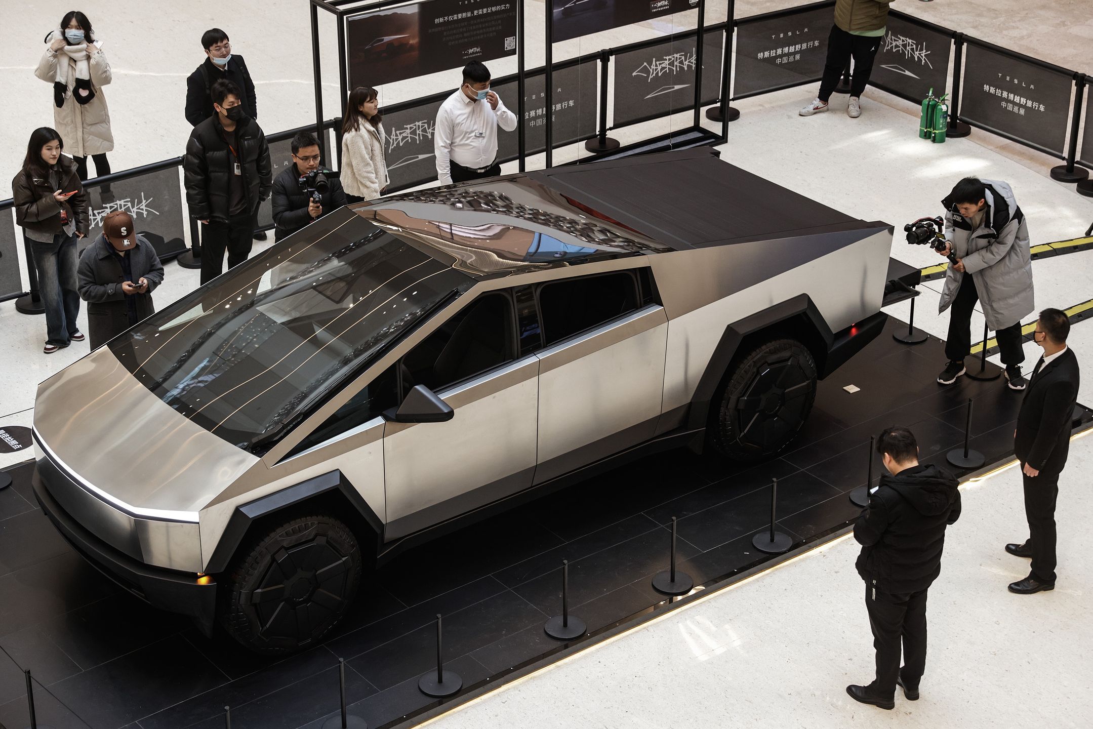 Tesla halts Cybertruck production over accelerator issue linked to ...