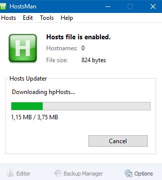 HostsMan 4.8.106 - dobreprogramy