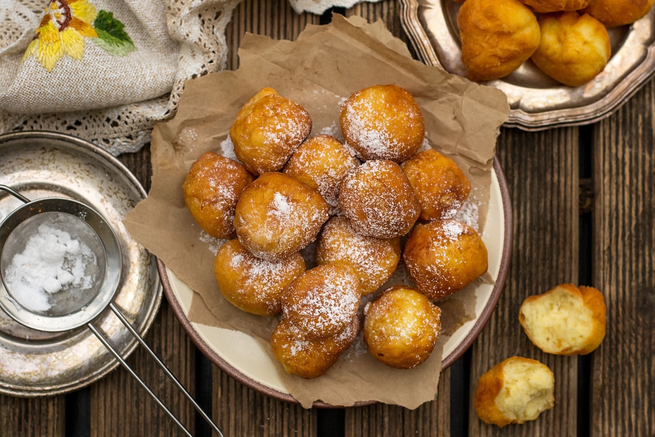 Quick and easy spoon drop doughnuts: A sweet snack delight