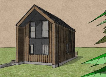 Projekt domu Mini Mini - Stodoła 2 49,23 m² - koszt budowy - EXTRADOM