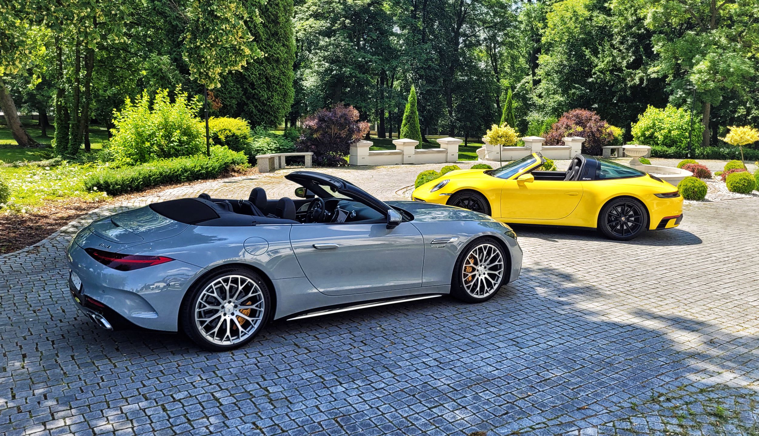 Test wideo: Porsche 911 Targa 4S vs Mercedes SL 63 AMG – cel podobny ...