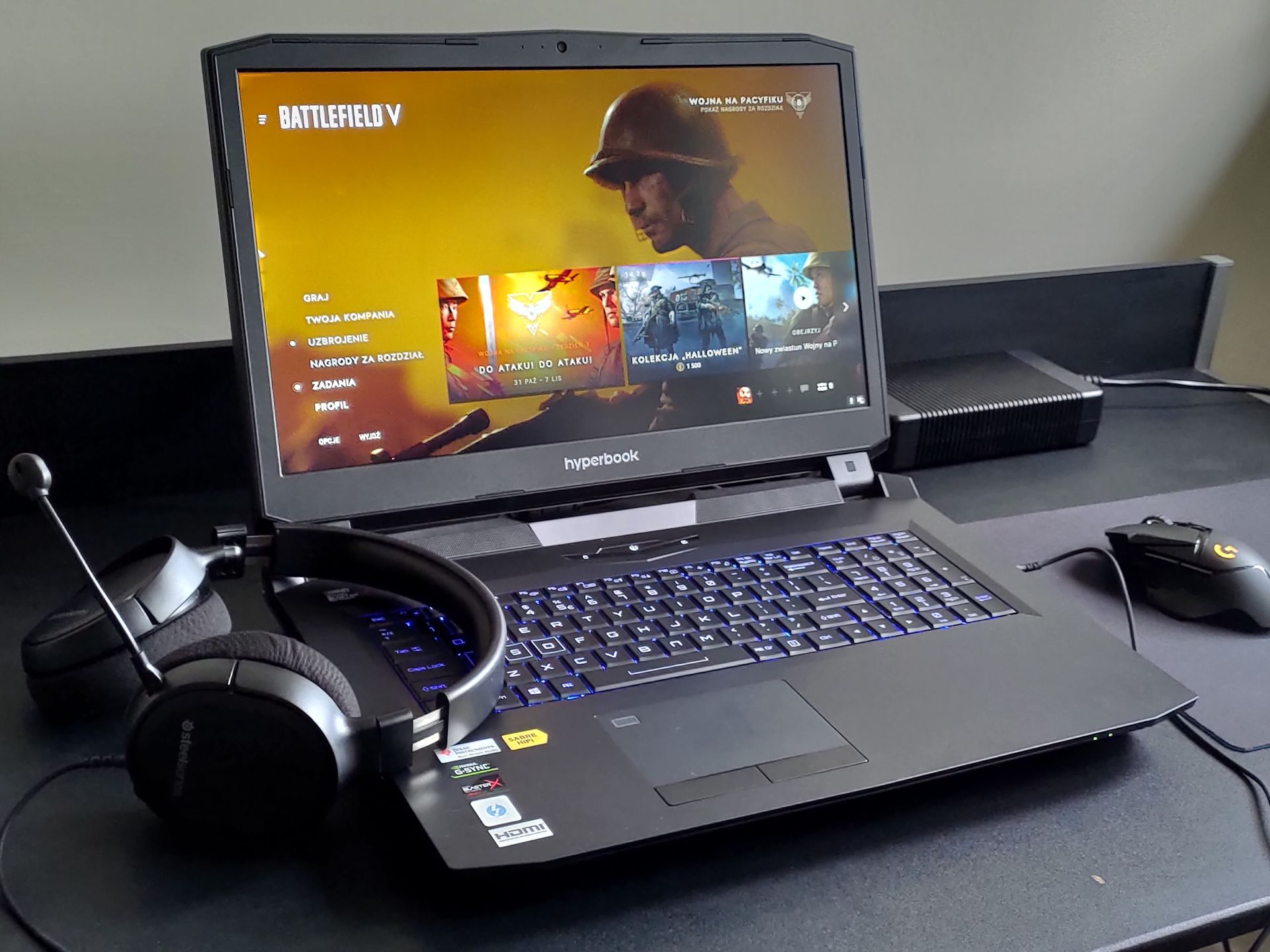 Hyperbook X77 - test. Oto laptop z kartą RTX2080, który zastąpi ...