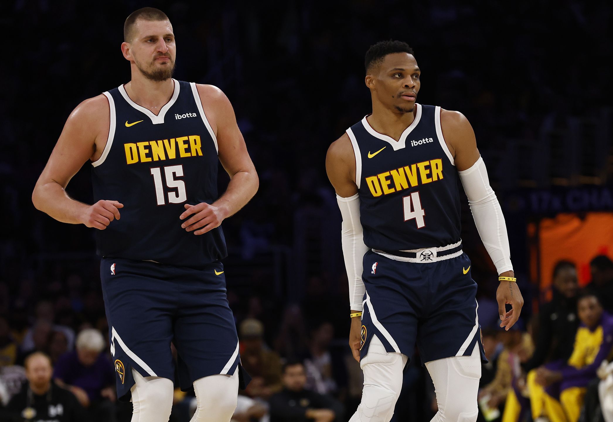 Nuggets' Jokic and Westbrook make NBA history with dual triple-doubles