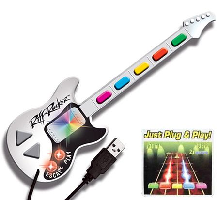 Riff Rocker USB Mini Guitar - Guitar Hero za 20 dolców