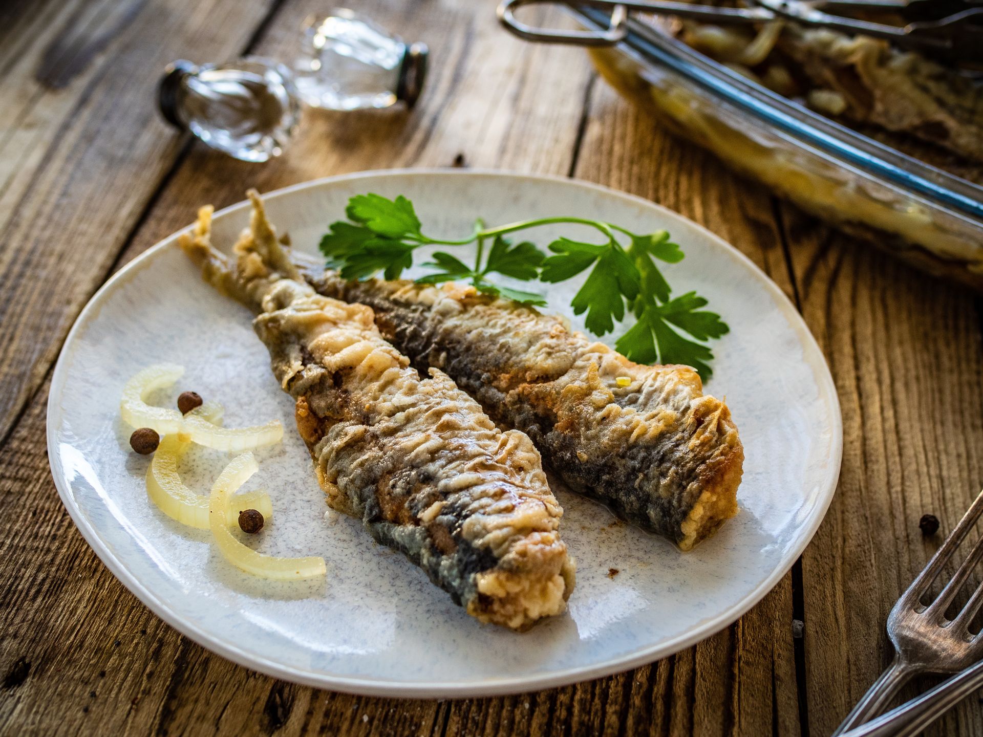 Satisfy holiday cravings with quick fried herring feast