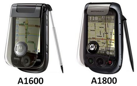Motorola MING A1600 i A1800 oficjalnie
