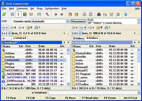 Total Commander 7.50 w pierwszej publicznej wersji beta