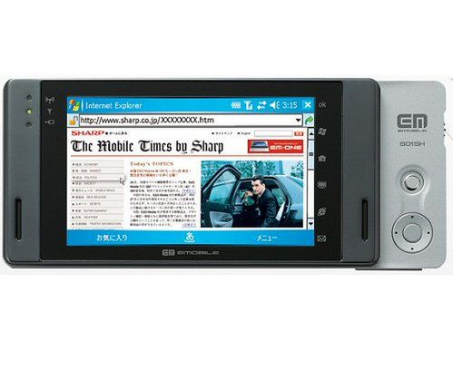 Smartfon z GoForce - Sharp EM-ONE