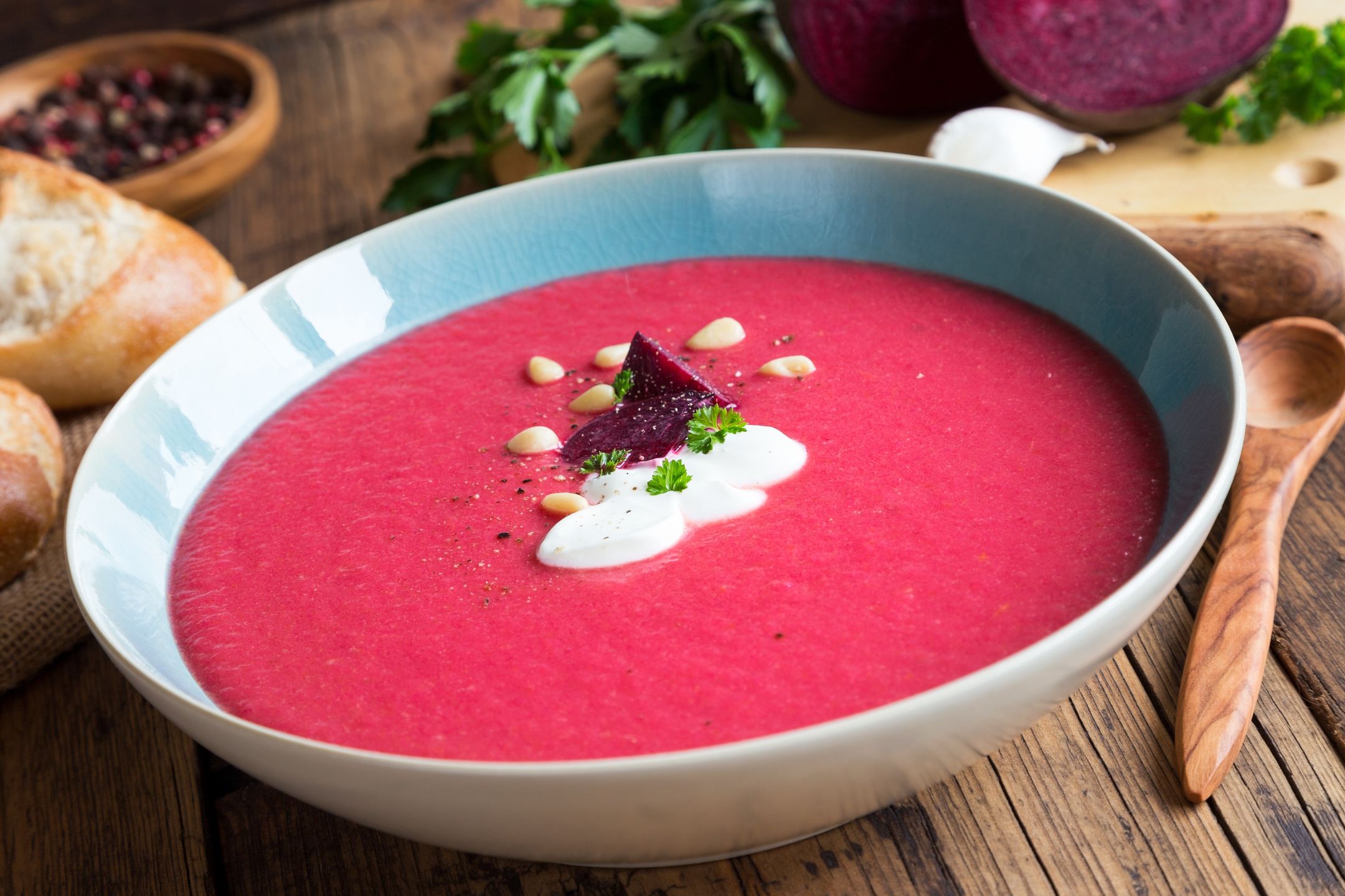 Reinventing beets: Try a creamy twist on classic borscht