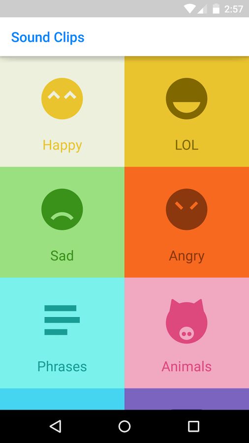 Sound Clips for Messenger 1.1 (Android) - dobreprogramy