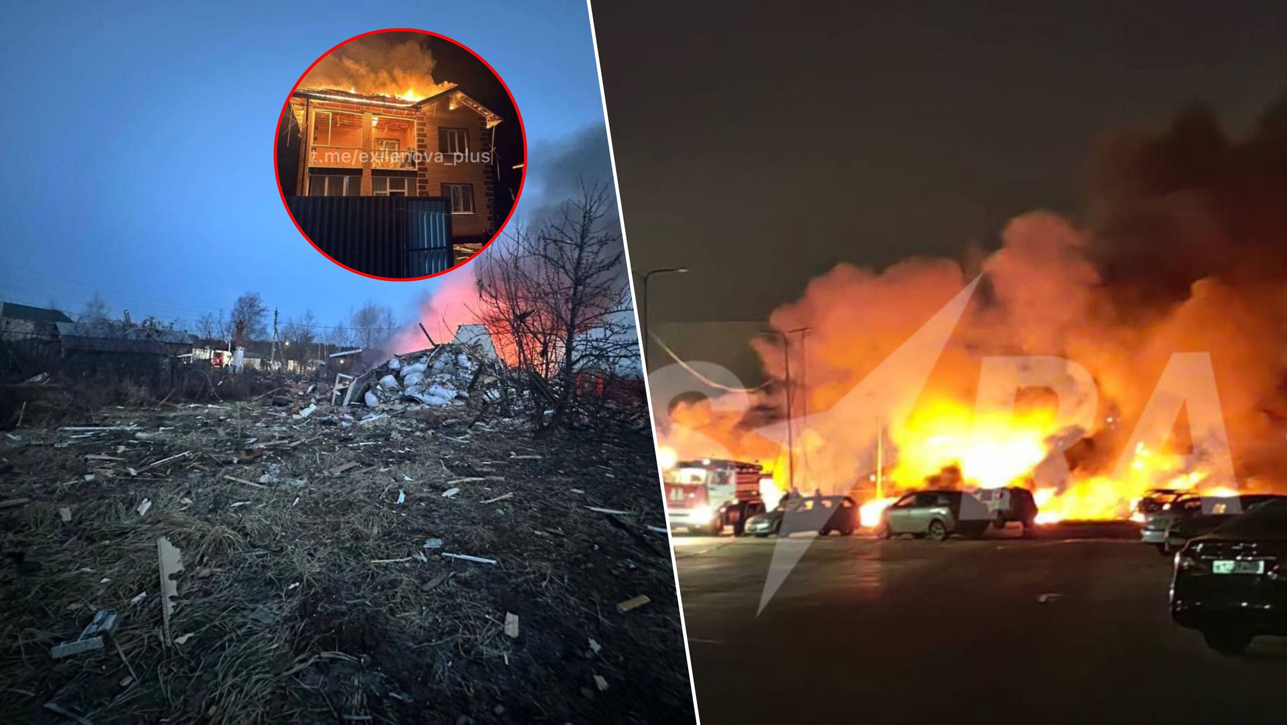 Unprecedented drone assault hits Moscow ahead of peace talks