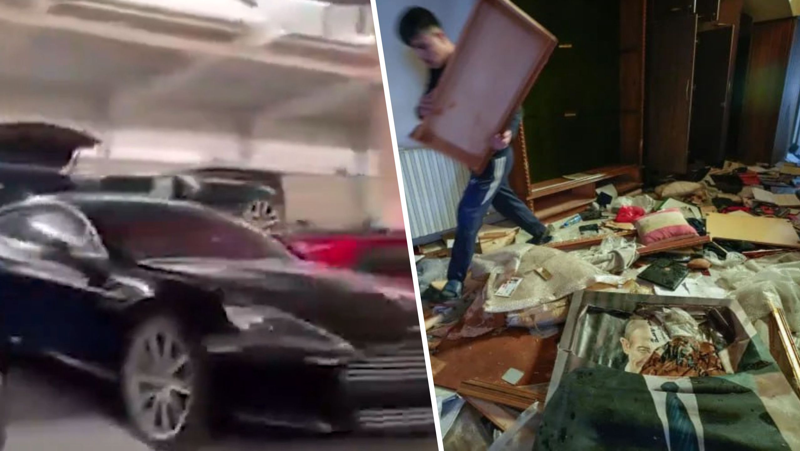 Assad's secret garage: Rebels find luxury amidst poverty