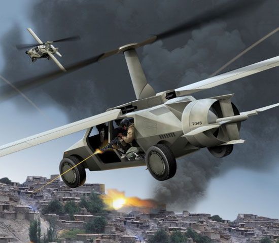 Tak będzie wyglądał bojowy pojazd przyszłości