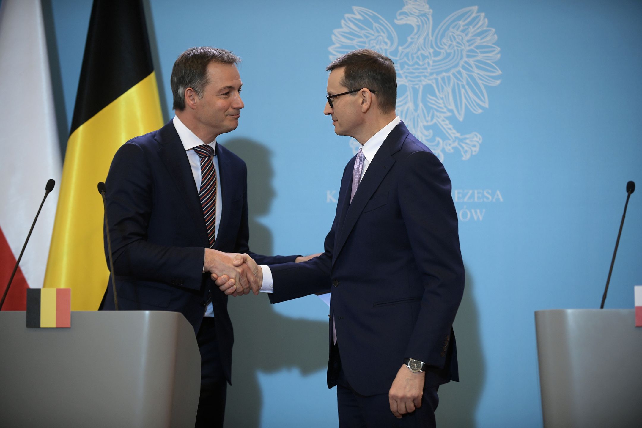 Morawiecki nie mógł wystąpić w Brukseli. Premier Belgii grzmi