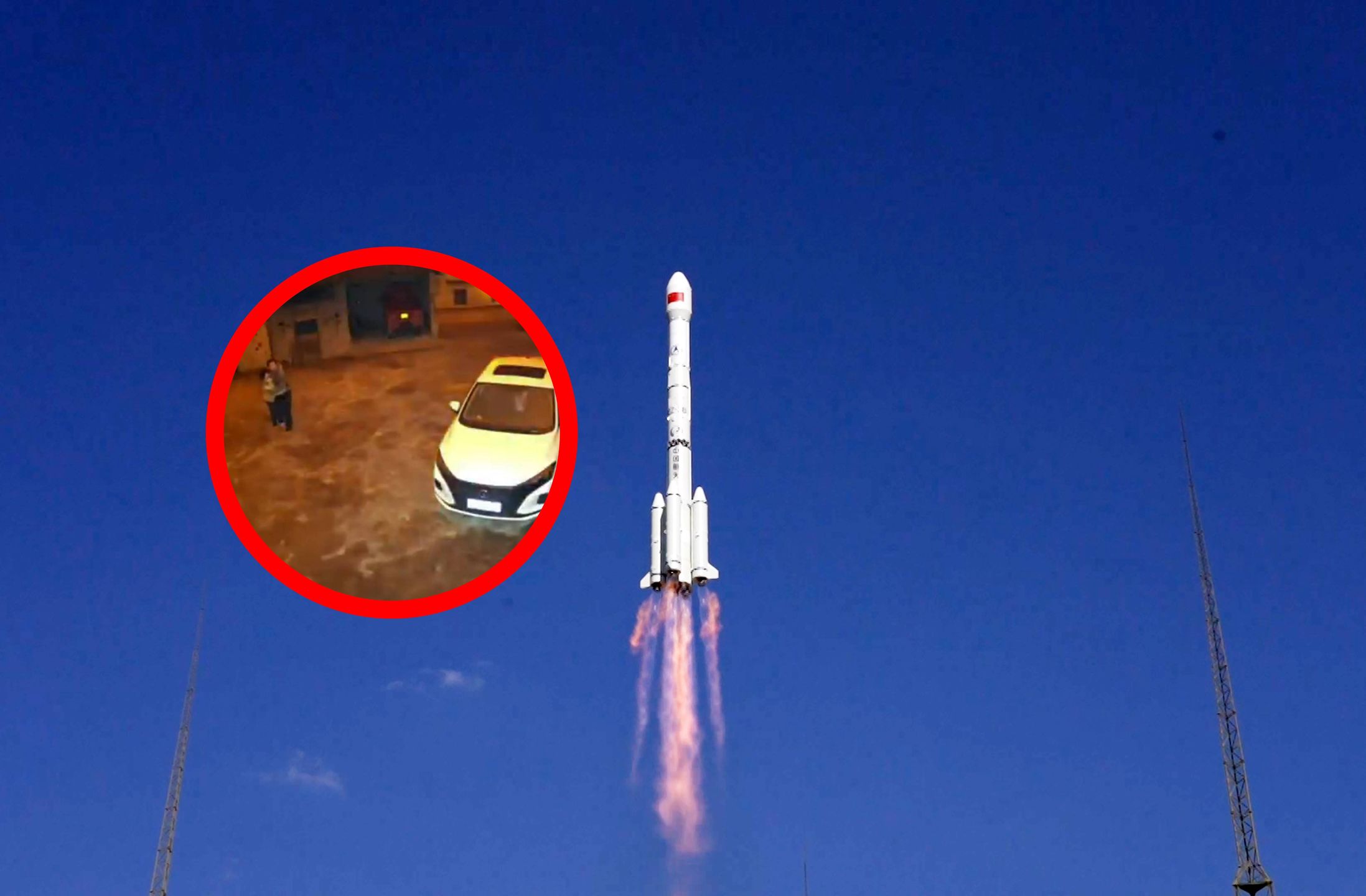 Chinese rocket booster explosion sparks safety concerns