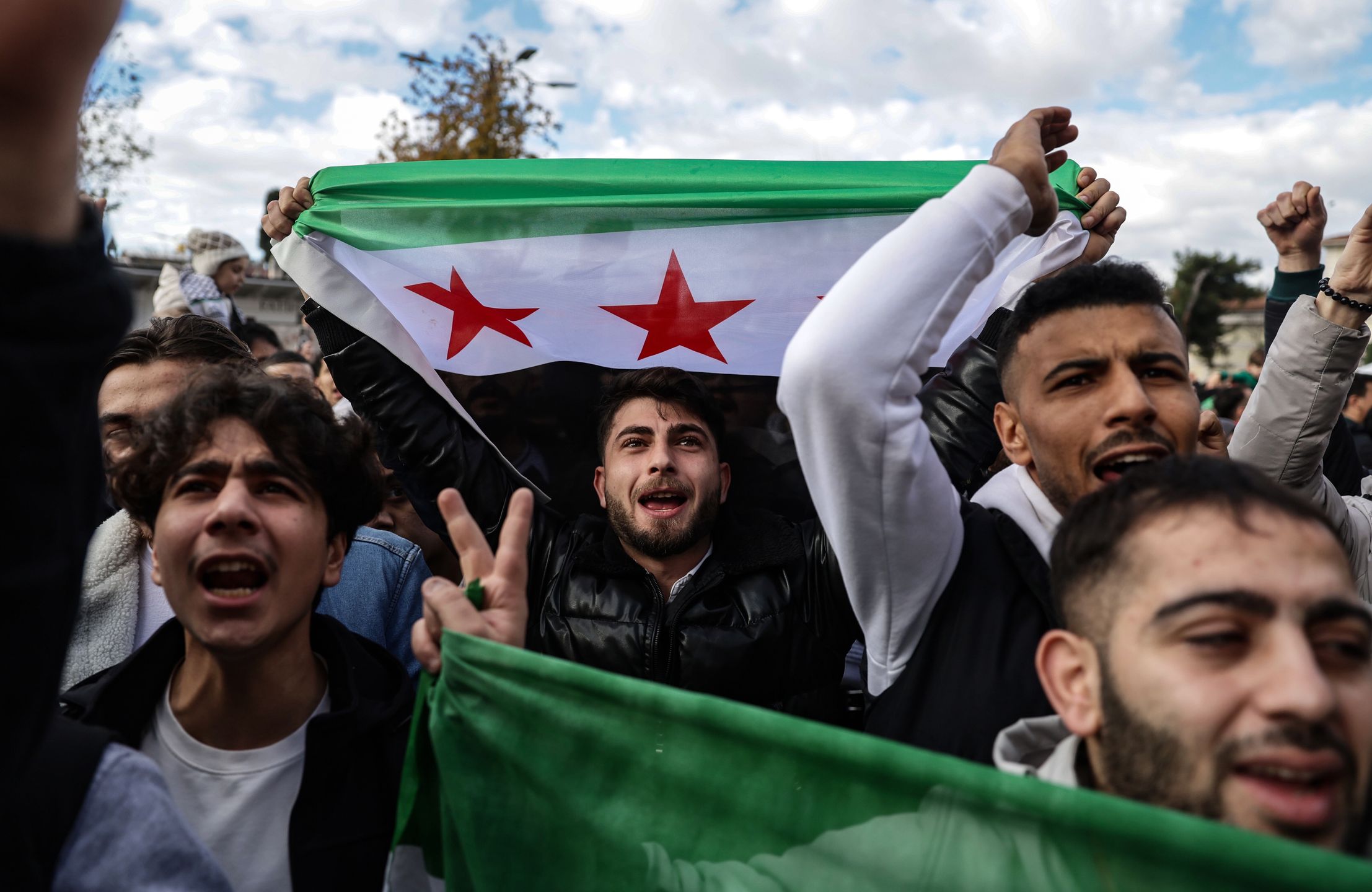 Syrian embassy in Athens stormed amid Assad's uncertain fate