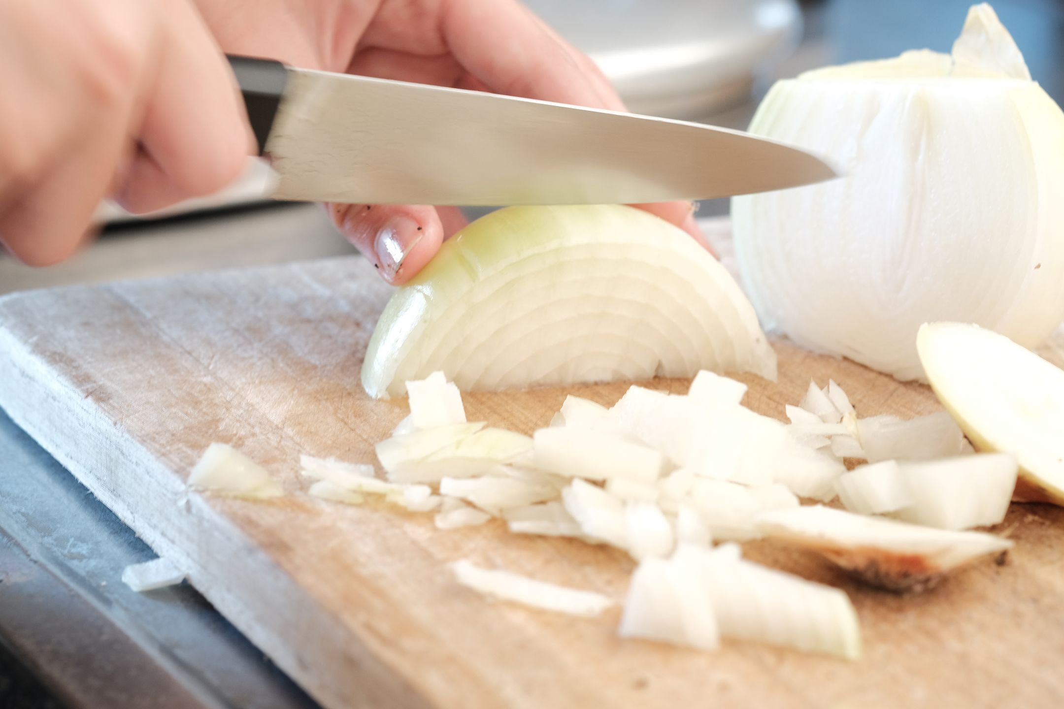 Beat onion tears with these expert slicing tips