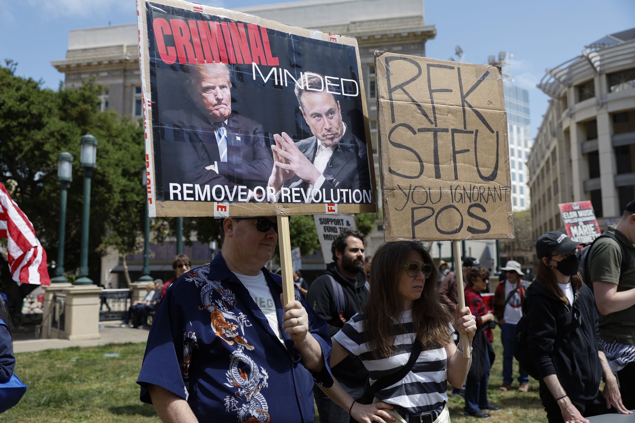 Nationwide protests challenge Trump policies, demand change