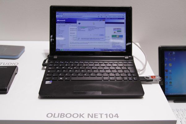 Olivetti Olibook Net104 i M1030 - włoska ofensywa na rynku PC? [wideo]