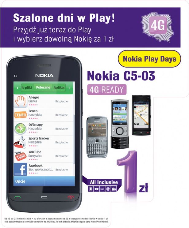 Nokia Play Days, czyli wszystkie modele z oferty za 1 zł [wideo]