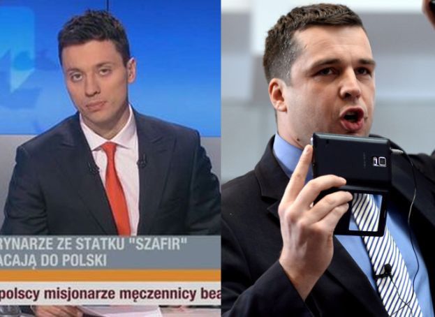 Dziennikarze TV Republika chcieli wyrzucić reportera Polsatu spod budynku! Wezwali policję - PUDELEK