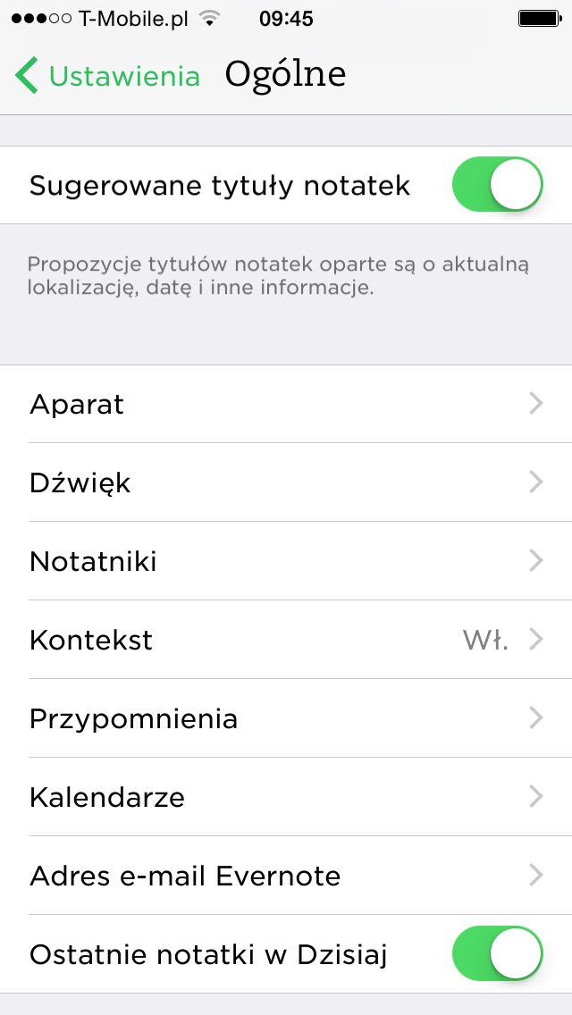 Evernote (iOS) - dobreprogramy